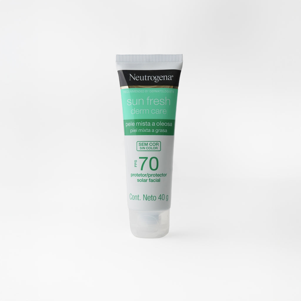 Protector Solar Facial Neutrogena Sun fresh Derm care Sin color FPS 70 ...