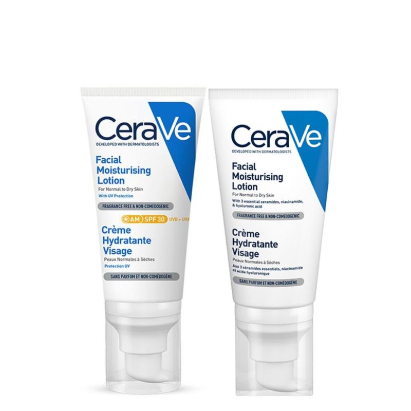 Pack Cerave hidratación todo el dia AM/PM